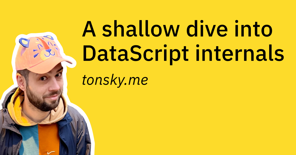 A shallow dive into DataScript internals @ tonsky.me