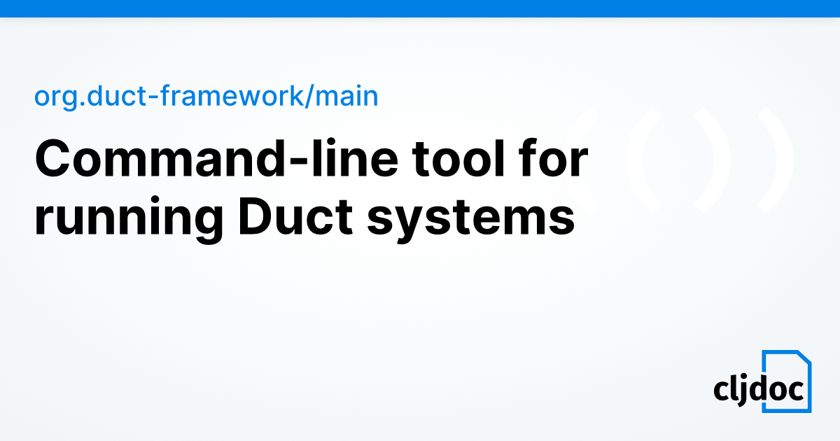 Readme — org.duct-framework/main 0.2.3